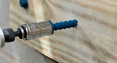 Blue Climaseal Tapcon Concrete Fastener | Tapcon