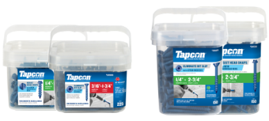 Tapcon Concrete Anchors | #1 Choice of Professionals