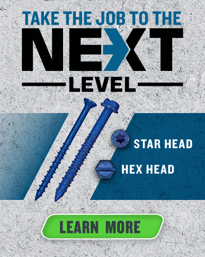 Tapcon Concrete Anchors | #1 Choice of Professionals